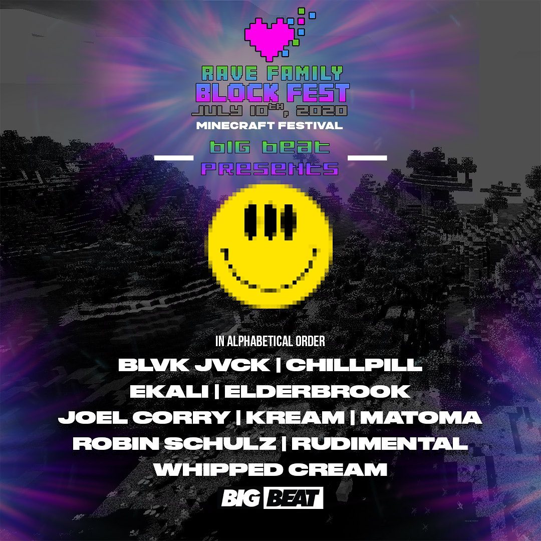Rave Family Block Fest - Big Beat Presents Set Times | showfomo ...