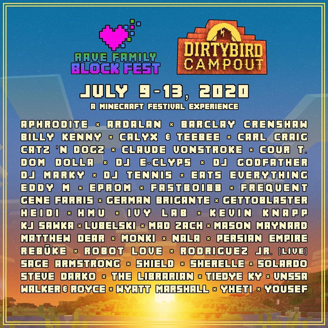 [POSTPONED] Rave Family Block Fest (Electric Blockaloo) Set Times ...