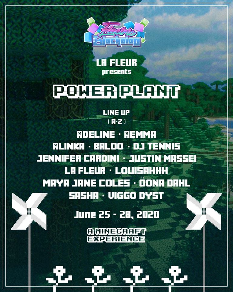 Rave Family Block Fest - La Fleur's Power Plant Set Times | showfomo ...