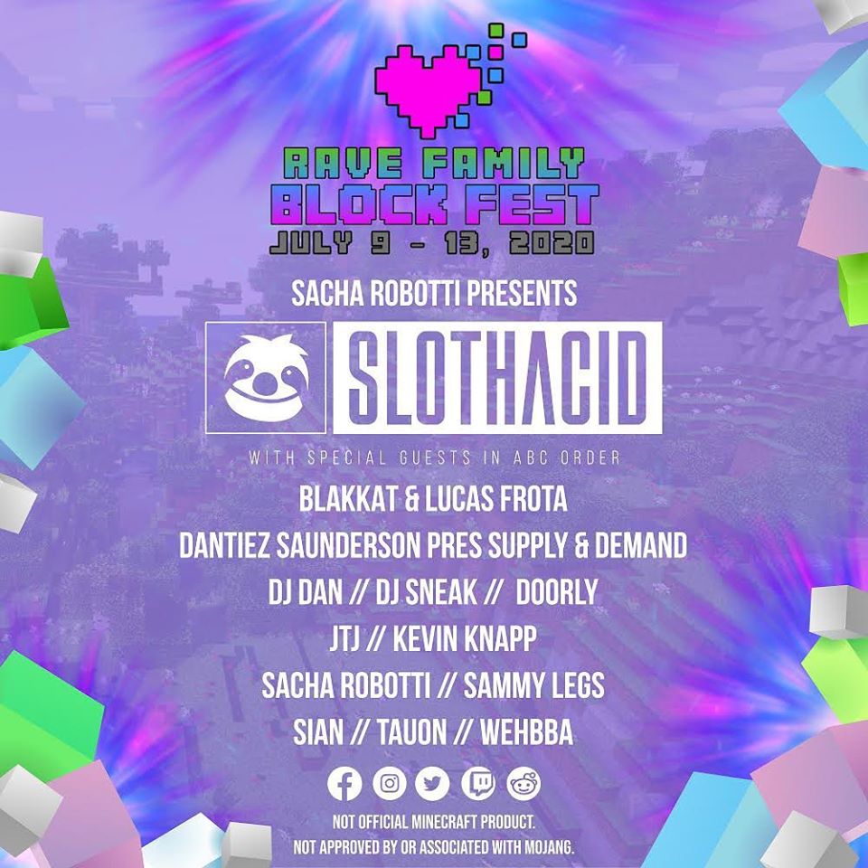 [POSTPONED] Rave Family Block Fest (Electric Blockaloo) Set Times ...
